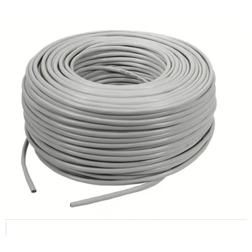 Cable UTP Cat6 Enerline 100 Metros Interior 8 Conductores para Redes