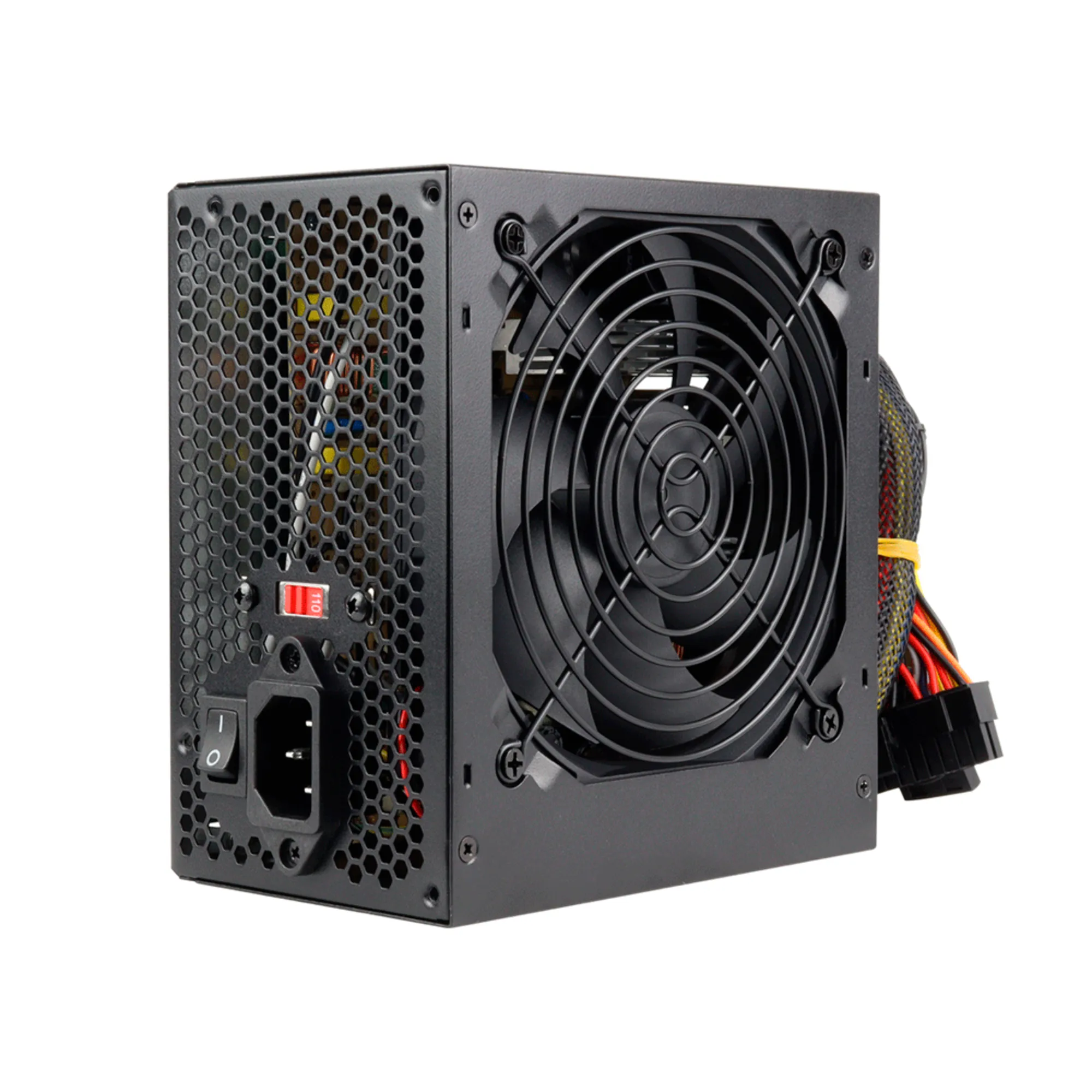 Fuente de Poder 500W Jaltech Real Cable Largo Alta Compatibilidad